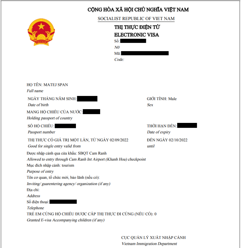 Detailed guide to apply Vietnam evisa on official government website ...